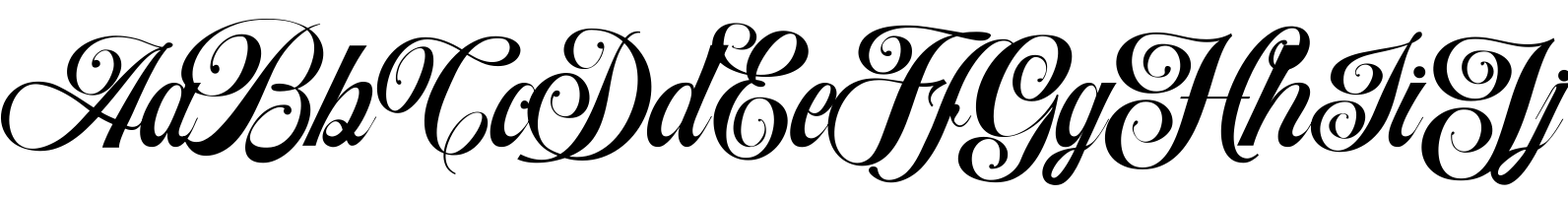 Artheria Script Regular Font TrueType - YouWorkForThem